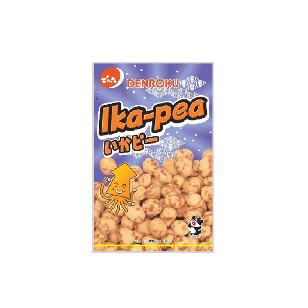 Denroku - Ika-Pea Squid Peanuts (64g) (20/carton) – TastySnackAsia