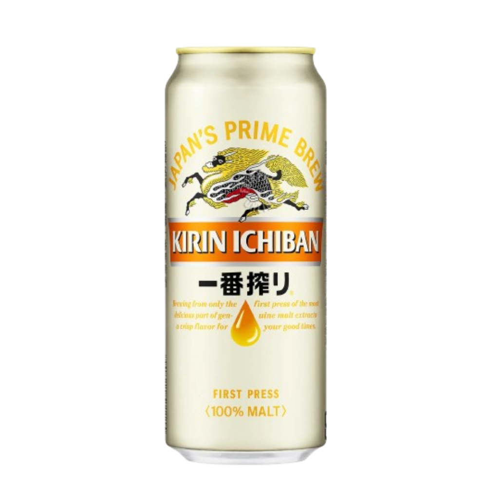 Kirin - Ichiban Can (600ml) (24/carton) – Tasty Snack Asia