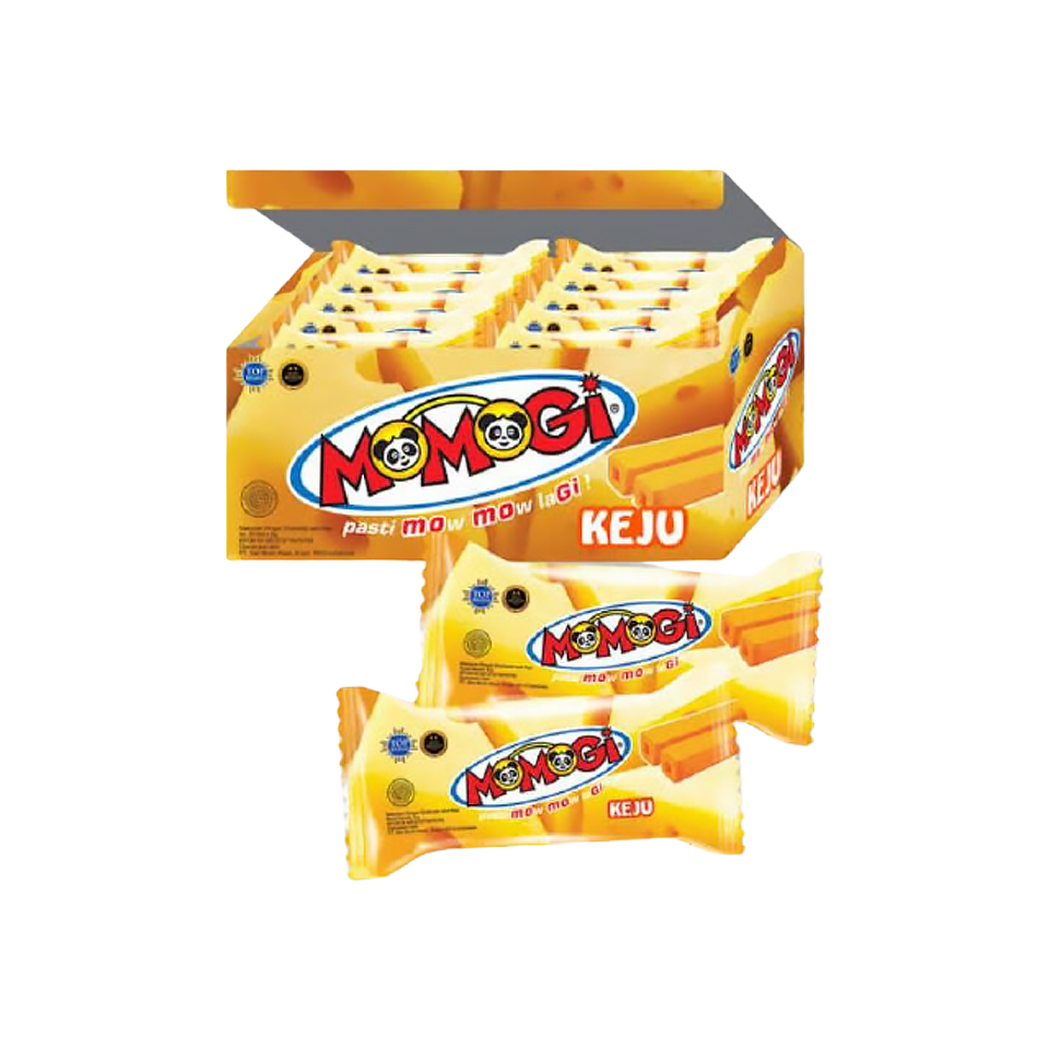 Momogi - Cheese Snack (12g) (240/carton) – Tasty Snack Asia
