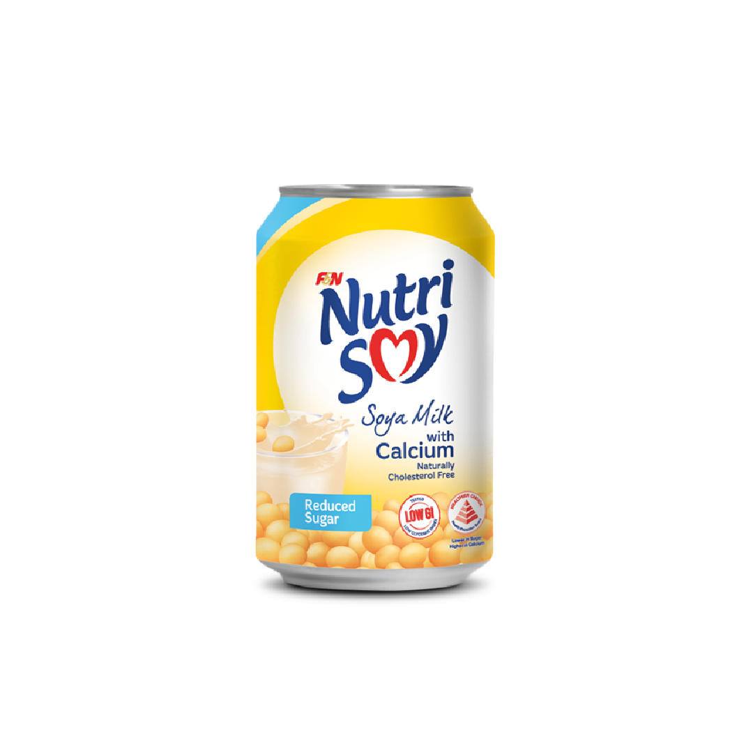 NutriSoy - Soya Milk Can Drink (300ml) (24/carton) – Tasty Snack Asia