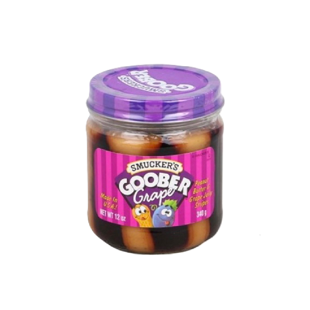 Smucker's - Goober Stripe Grape (340g) (12/carton) – Tasty Snack Asia