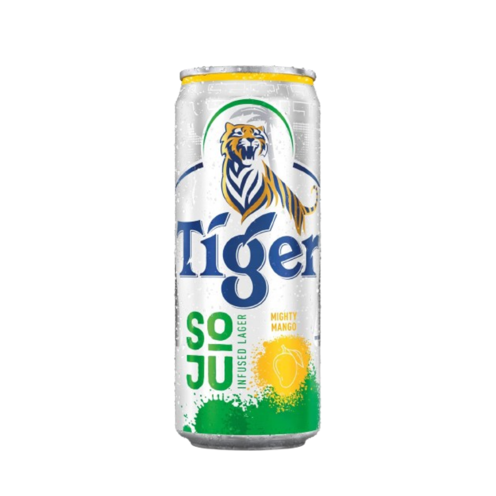 Tiger - Mighty Mango Soju Infused Lager Can (320ml) (24/carton) – Tasty Snack Asia