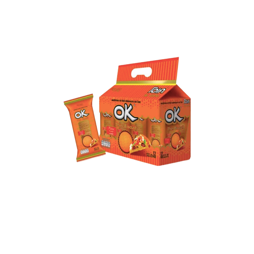 Big One Group - Ok Thin Pizza Flavoured Thin Bicuits (300g)(8/pack) – TastySnackAsia