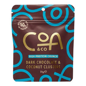 Coa & Co - Dark Chocolate & Coconut Clusters (31g) – Tasty Snack Asia