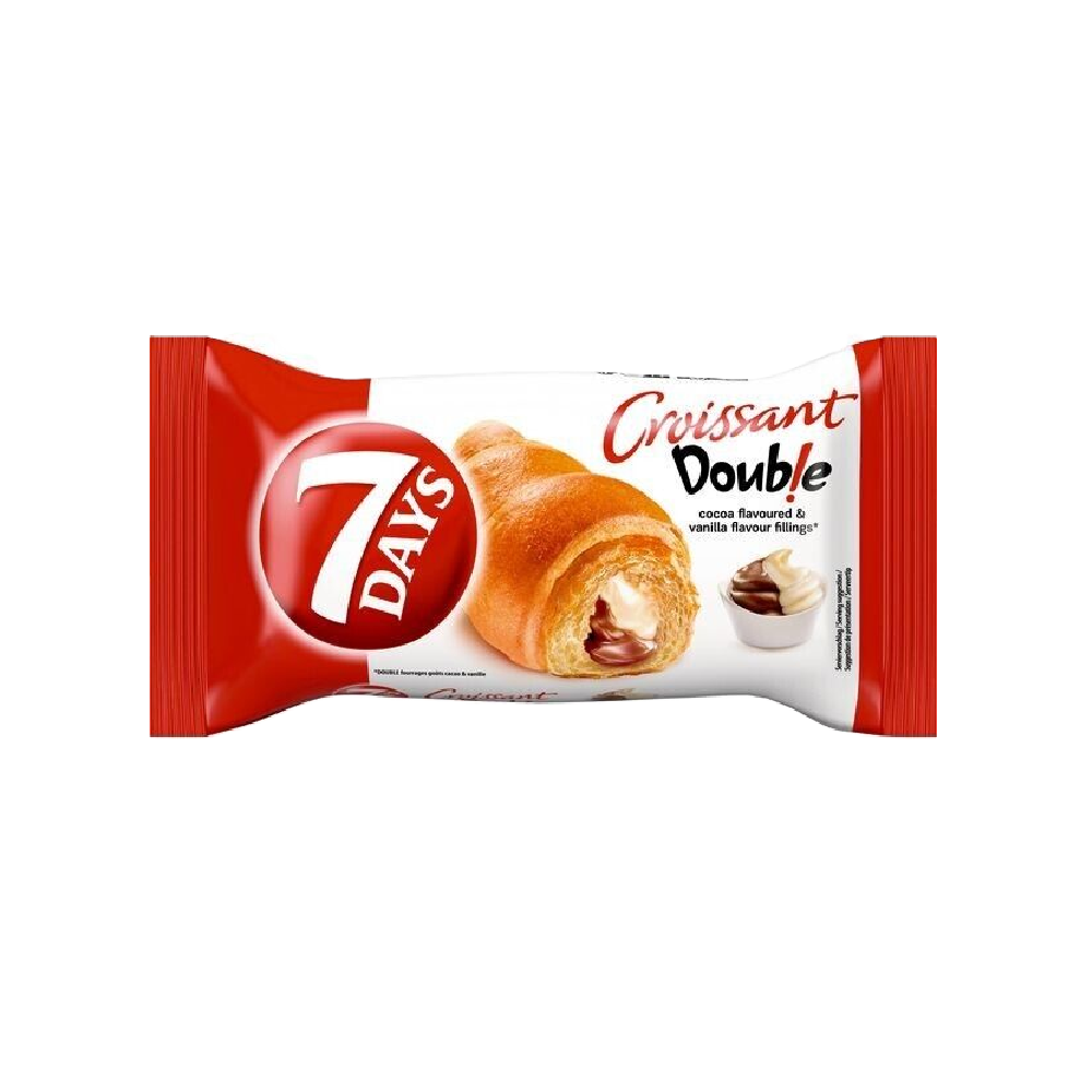 7 Days - Double Cream Chocolate & Vanilla (62g) (30/carton ...