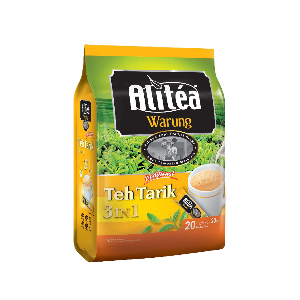 Alicafe - Alitea Warung Teh Tarik (20/pack) (20g) (20/carton) – Tasty ...