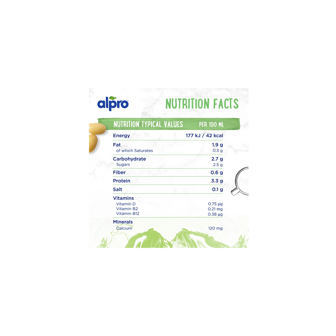 Alpro - Almond Dark Chocolate Milk (1L) (8/carton) – Tasty Snack Asia