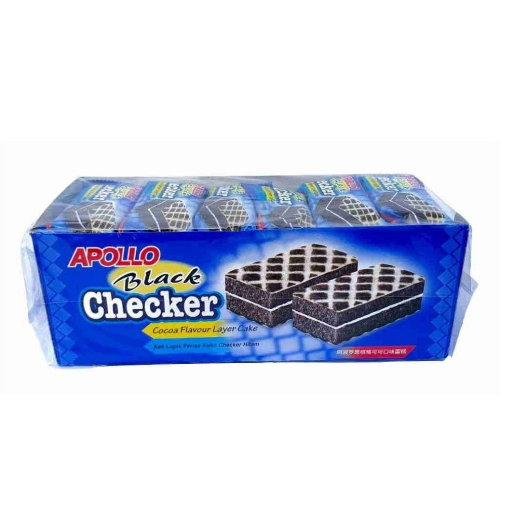 Apollo - Chocolate Black Checker Layer Cake (24/pack) (18g) (24/pack ...