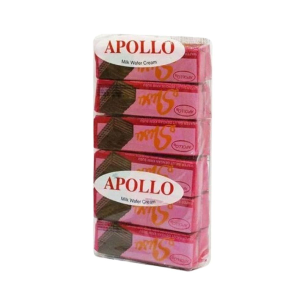 Apollo - Milk Chocolate Wafer (12/pack) (144g) (4/carton) – Tasty Snack ...
