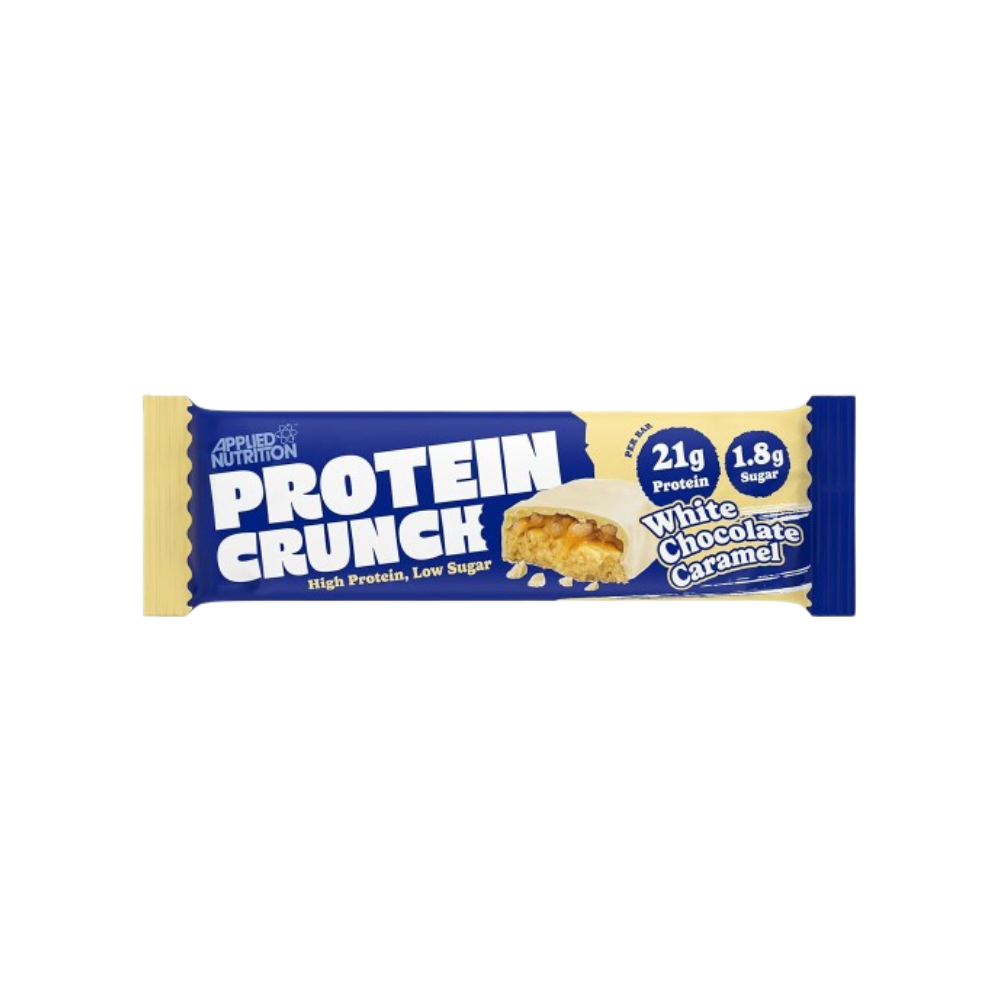 Applied Nutrition - White Chocolate Caramel Protein Crunch Bar (62g ...