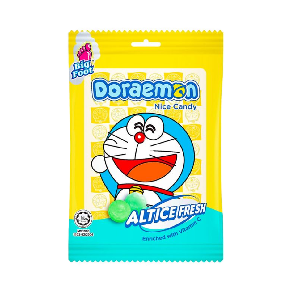 Big Foot - Doraemon Nice Altice Fresh Candy (150g) (24/carton) – Tasty ...