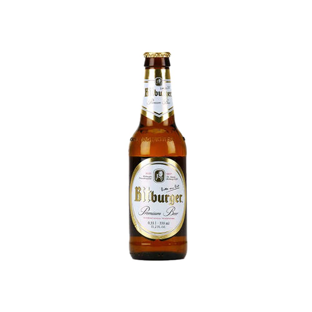 Bitburger - Premium German Pilsener 4.8% (330ml) (24/carton) – Tasty ...
