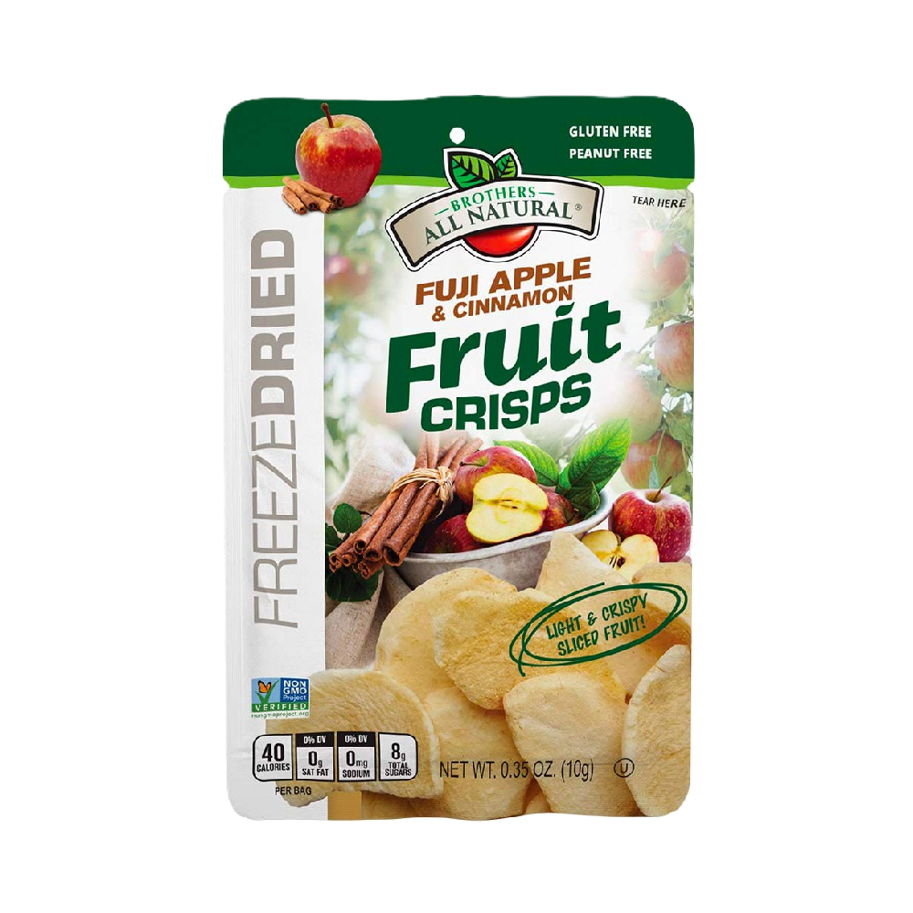 Brothers - All-Natural Apple & Cinnamon Crisps (10g) (12/carton ...