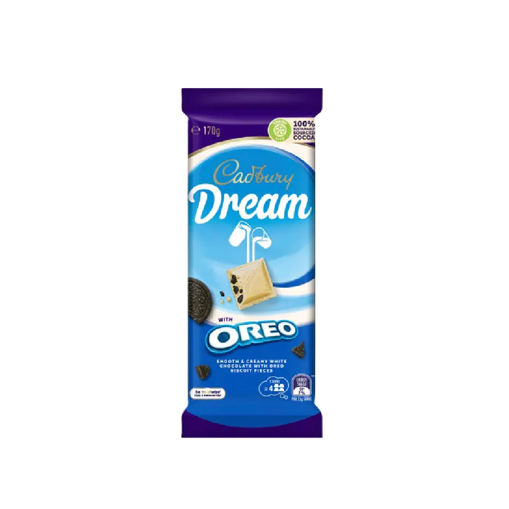 Cadbury - Dream Oreo Chocolate (170g) (15/carton) – Tasty Snack Asia