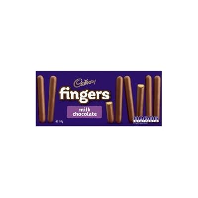 Cadbury - Fingers Milk Chocolate (114g) (12/carton) – Tasty Snack Asia