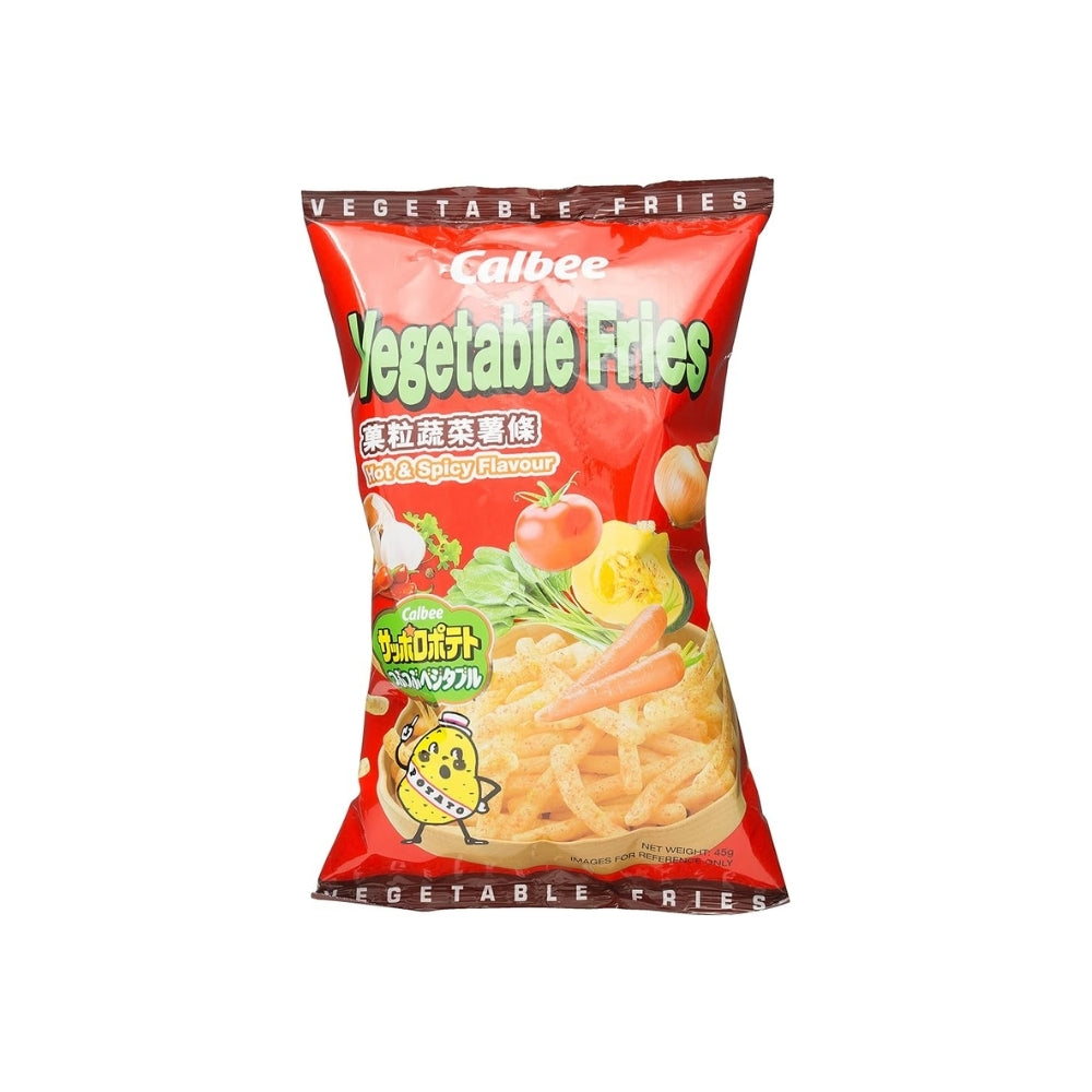 Calbee - Hot & Spicy Vegetable Fries (45g) (30/carton) – Tasty Snack Asia