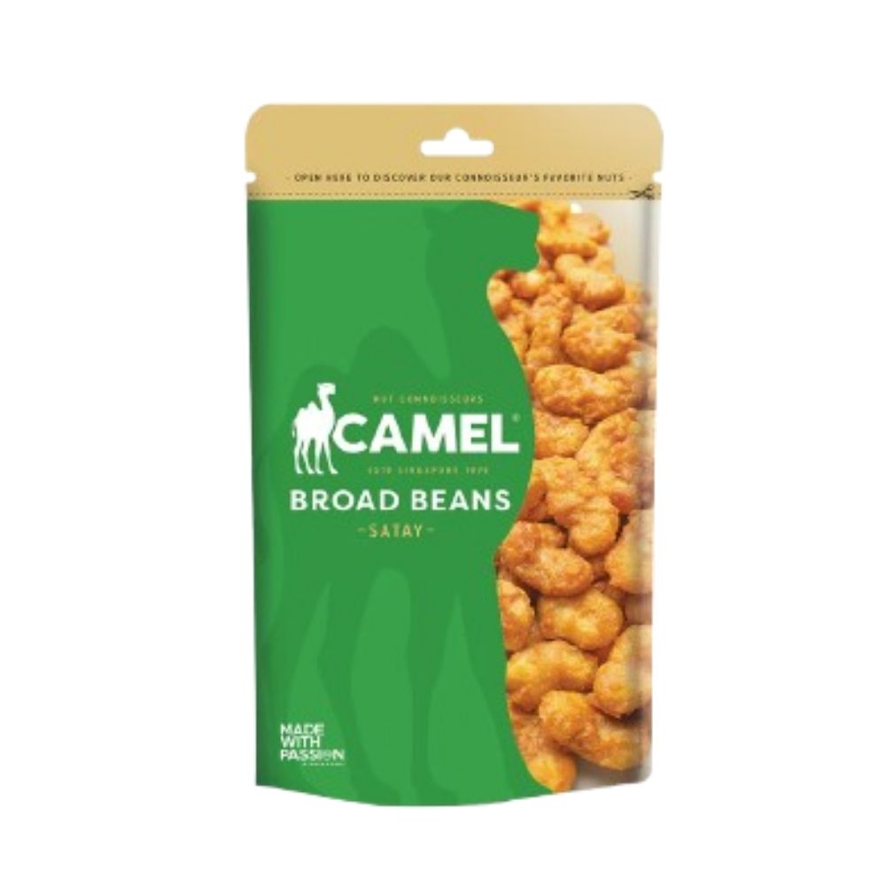Camel - Satay Broad Beans (135g) (10/carton) – Tasty Snack Asia