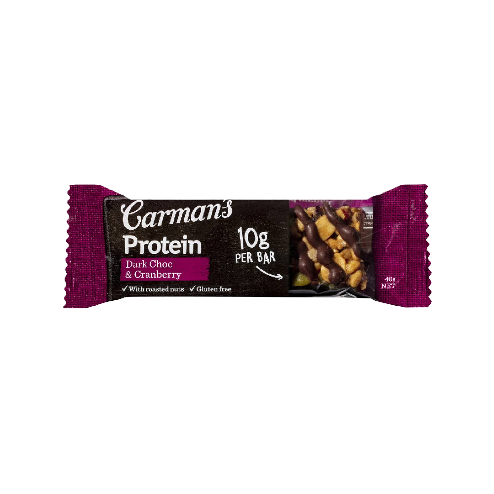 Carman's - Dark Chocolate Cranberry Protein Nut Bar (40g) (12/carton ...