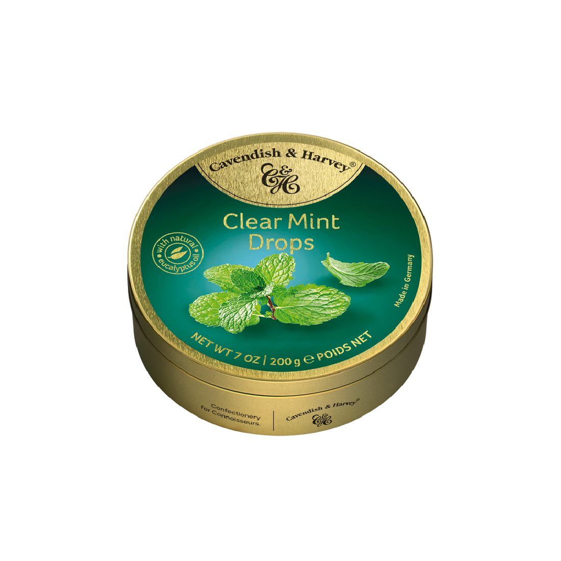 Cavendish & Harvey - Clear Mint Drops (200g) (9/carton) – Tasty Snack Asia