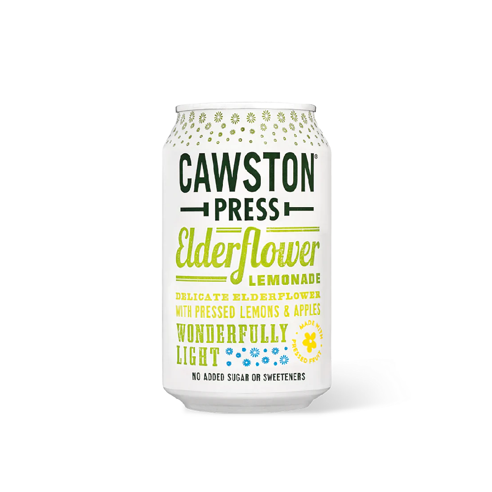 Cawston Press - Sparkling Elderflower Lemonade (330ml) (24/carton ...