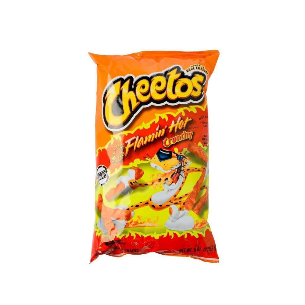 Cheetos - Flaming Hot Crunchy (215g) (10/carton) – Tasty Snack Asia