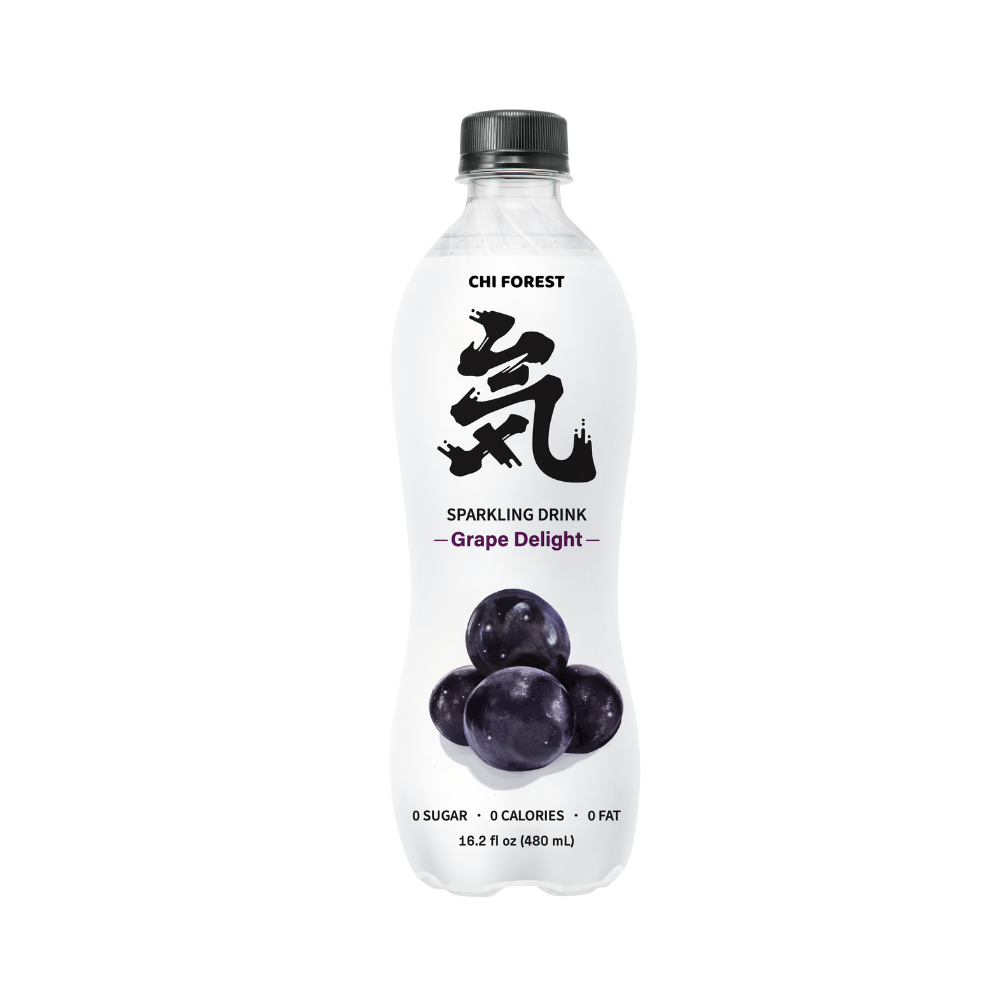 Chi Forest - Grape Delight Sparkling Water Bottle (480ml) (15/carton ...