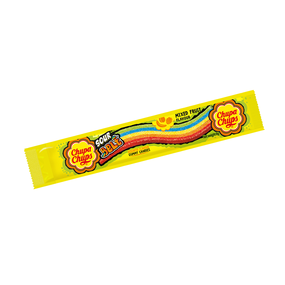 Chupa Chups - Sour Belt Candy (8g) (100/carton) – Tasty Snack Asia