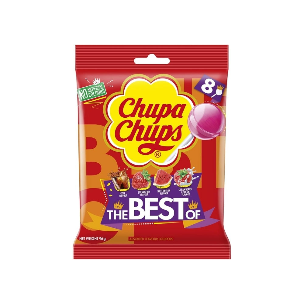 Chupa Chups - The Best Of Lollipops Bag (8/pack) (12g) (12/carton ...