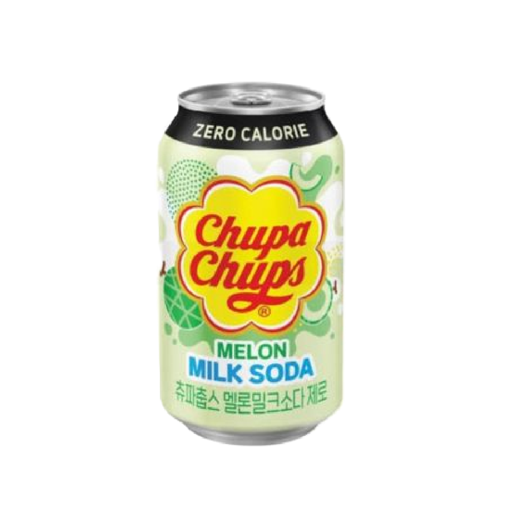 Chupa Chups - Melon Milk Soda Zero (350ml) (24/carton) – Tasty Snack Asia