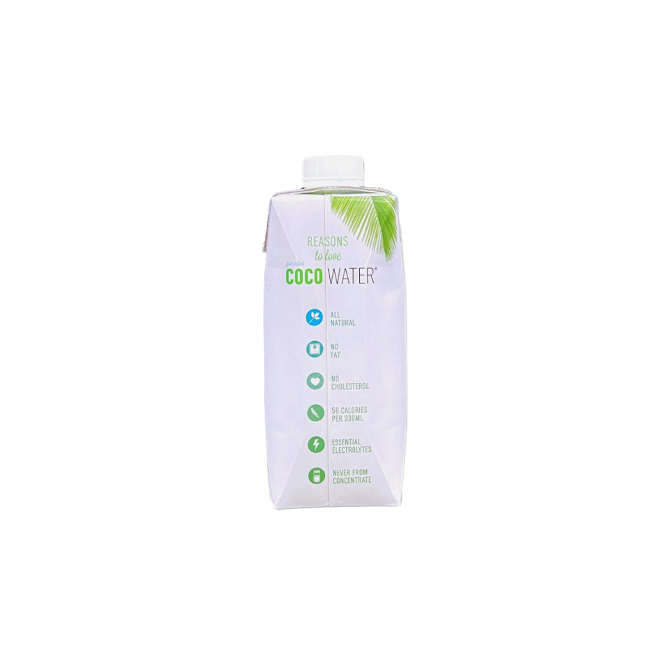 Cocowater - Pure Coconut Water (330ml) (12/carton) – Tasty Snack Asia