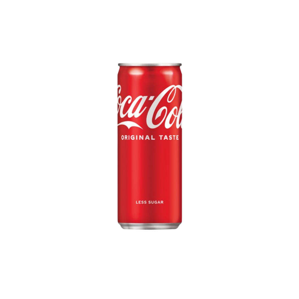 Coca Cola - Coke Original Taste Less Sugar Can (320ml) (24/carton ...