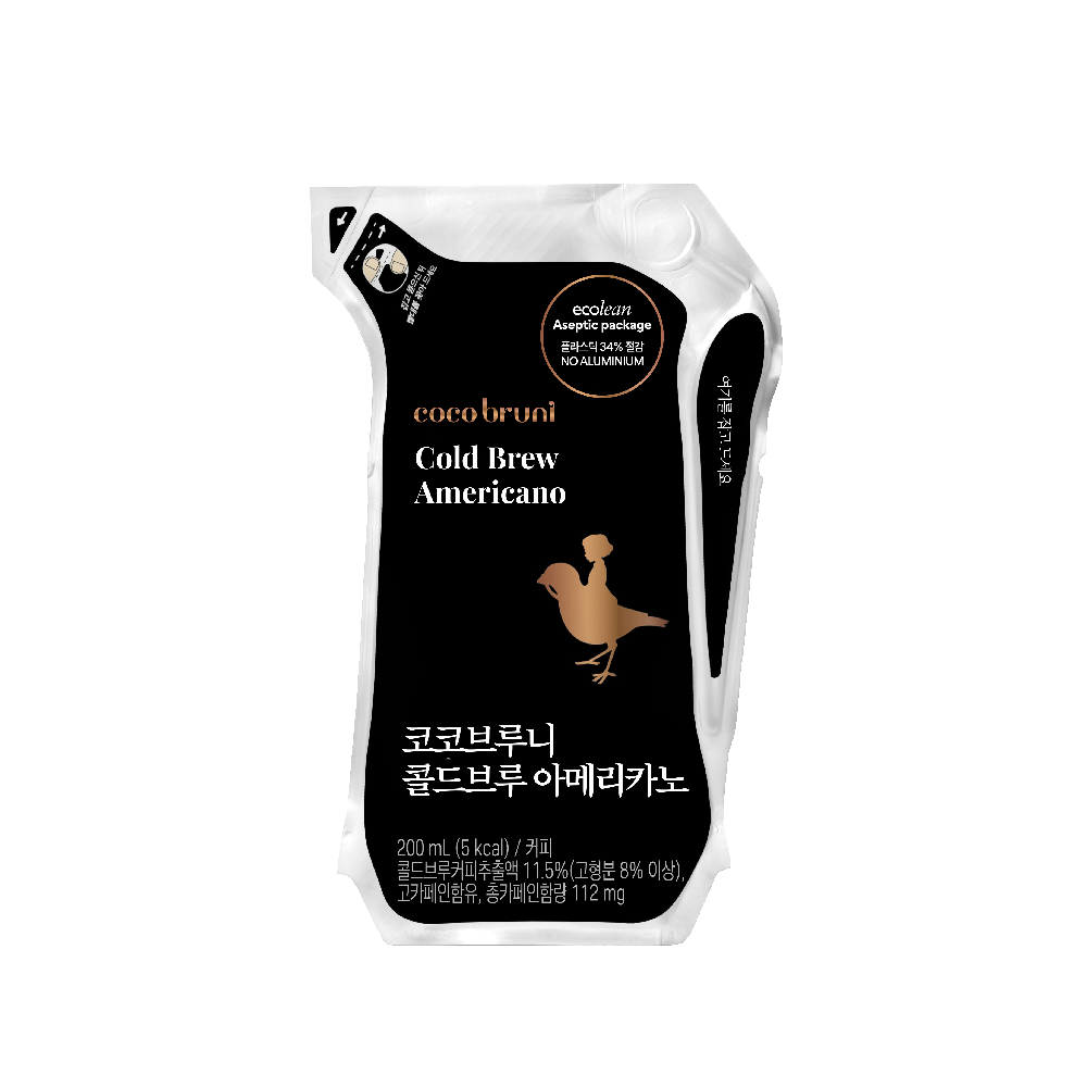 Coco Bruni - Cold Brew Americano (200ml) (12/carton) – Tasty Snack Asia