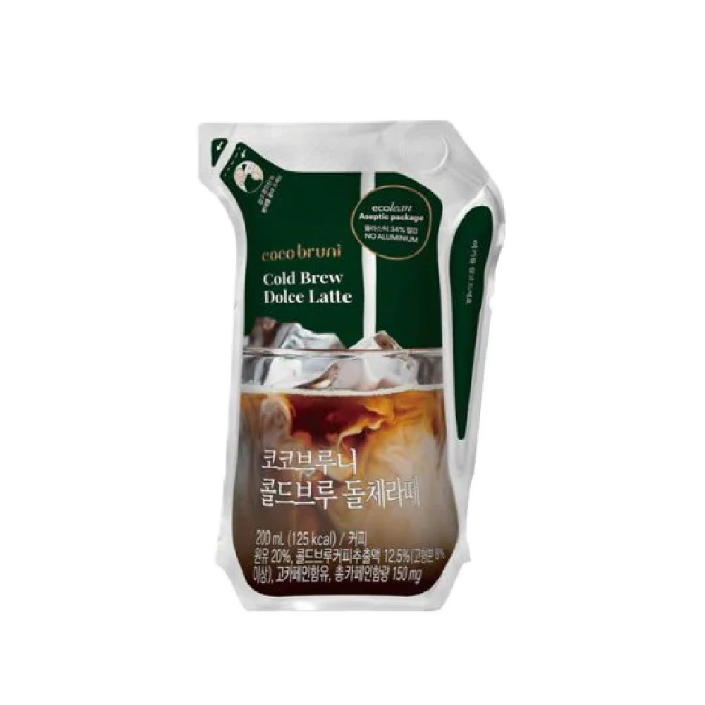 Coco Bruni - Cold Brew Dolce Latte (200ml) (12/carton) – Tasty Snack Asia