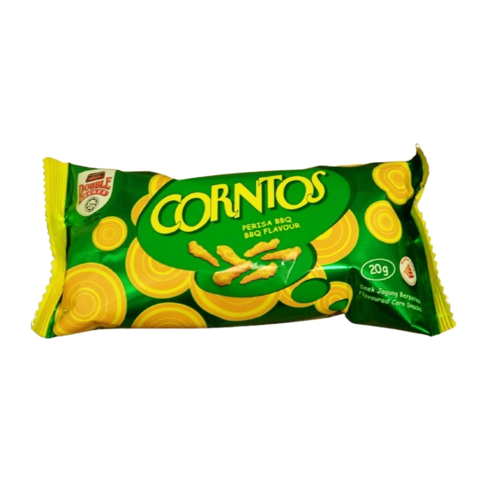 Corntos - BBQ Corn Snacks (10/pack) (18g) (10/carton) – Tasty Snack Asia