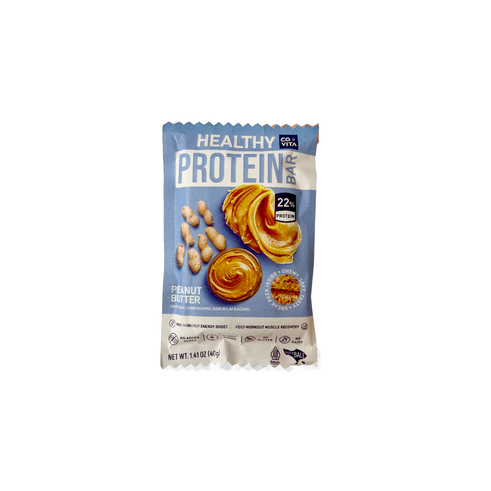 Covita - Peanut Butter Protein Bar (40g) (10/carton) – Tasty Snack Asia