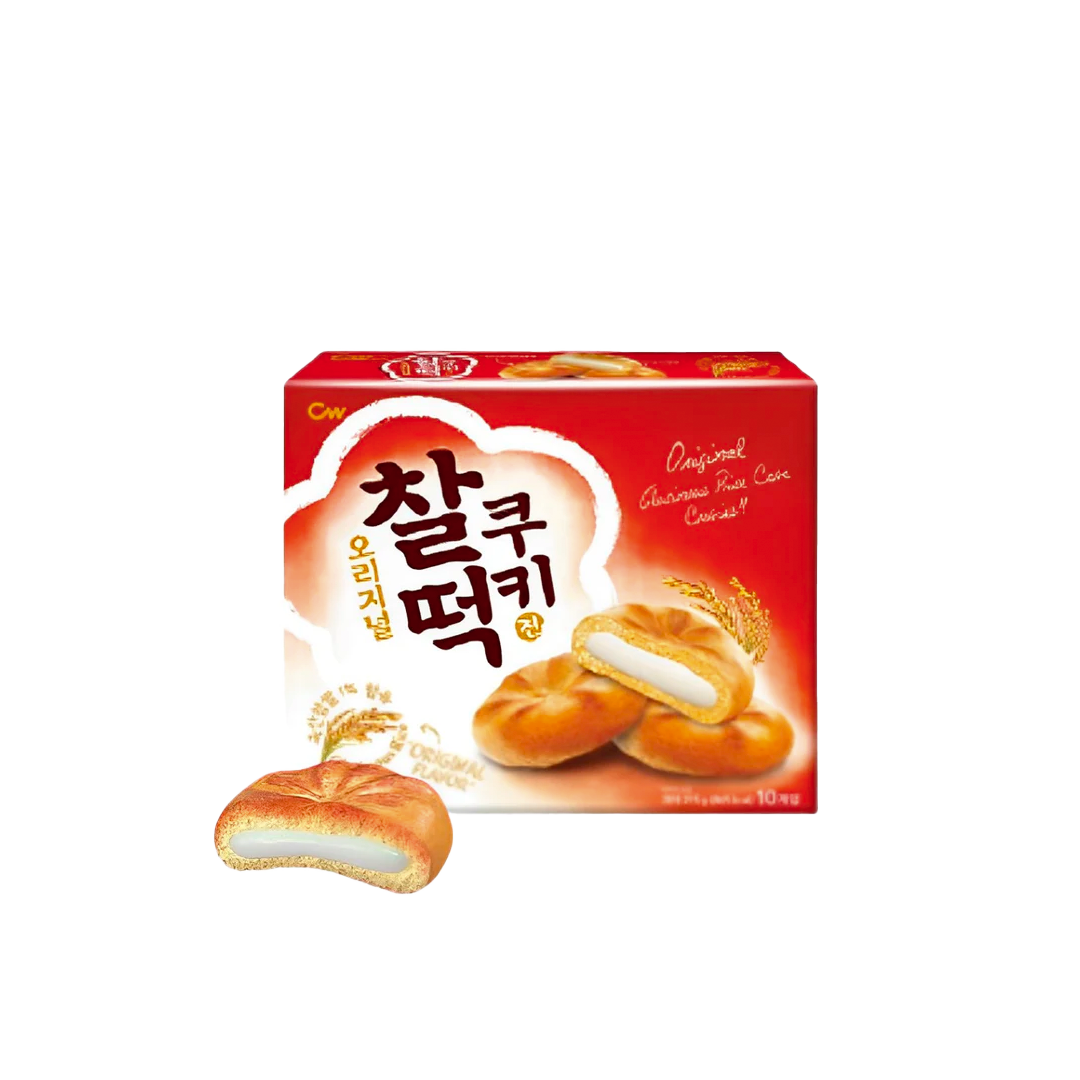 Crown - Glutinous Rice Cake Cookie (107.5g) (18/carton) – Tasty Snack Asia