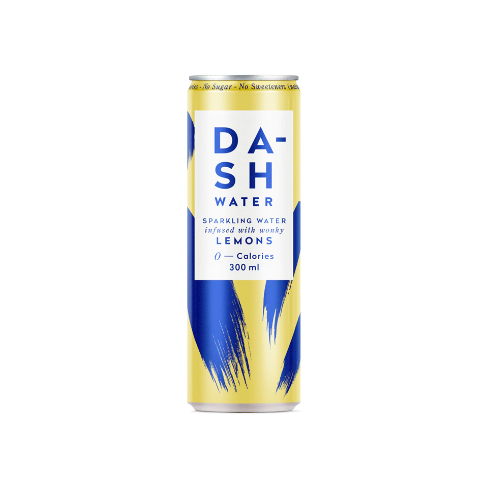 Dash - Lemon Infused Sparkling Water (300ml) (24/carton) – Tasty Snack Asia