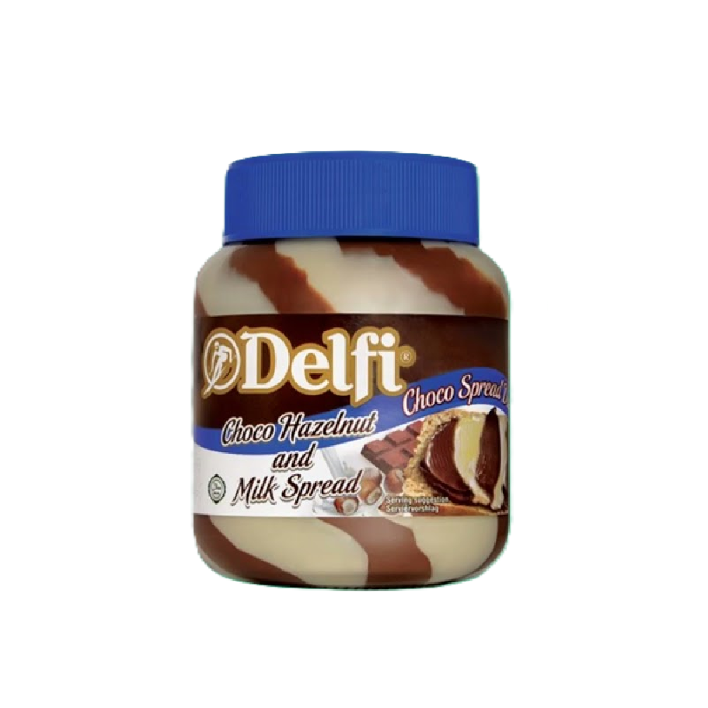 Delfi - Chocolate Hazelnut & Milk Spread (350g) (12/carton) – Tasty ...