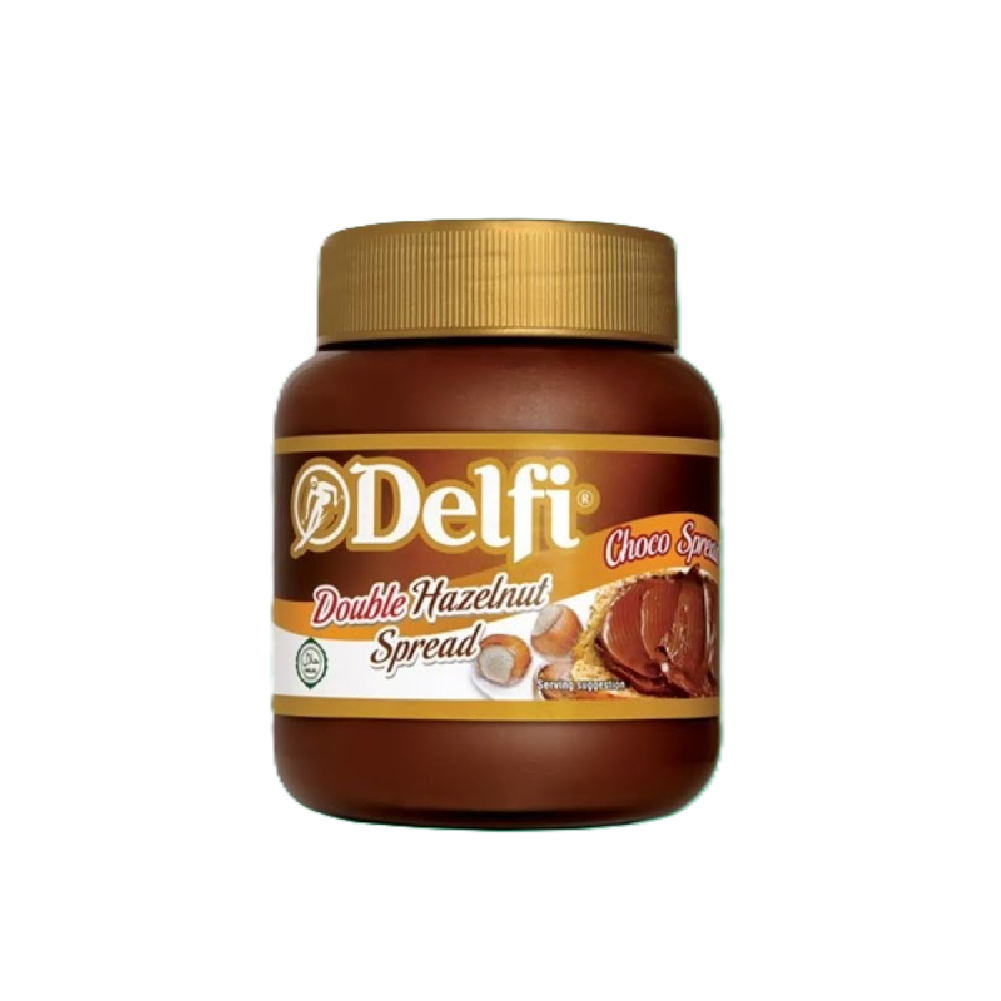 Delfi - Double Hazelnut Spread (350g) (12/carton) – Tasty Snack Asia