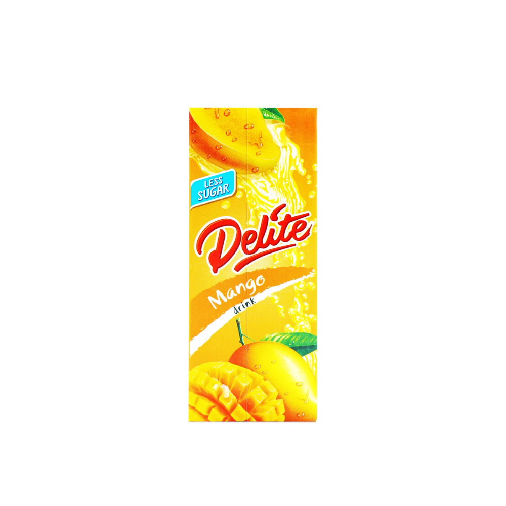 Delite - Less Sugar Mango Drink (250ml) (24/carton) – Tasty Snack Asia