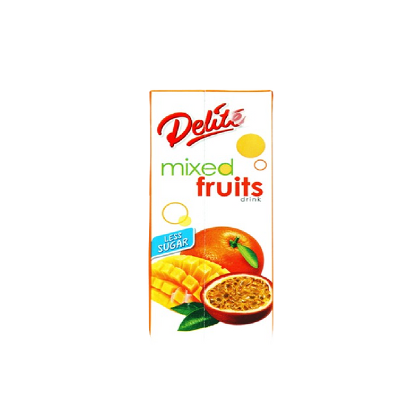 Delite - Mixed Fruits Juice Packet Drink (250ml) (24/carton ...