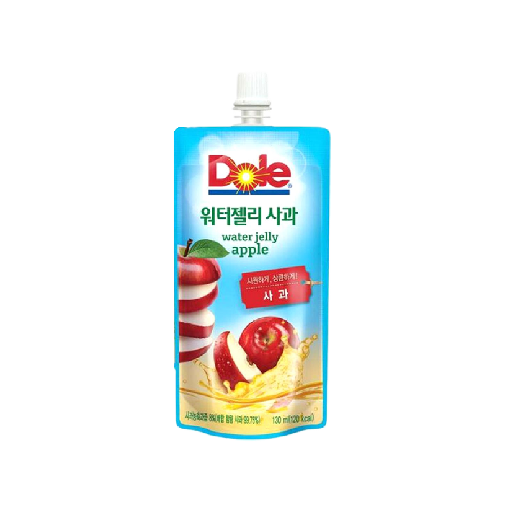 Dole - Apple Jelly Pouch (130ml) (10/carton) – Tasty Snack Asia