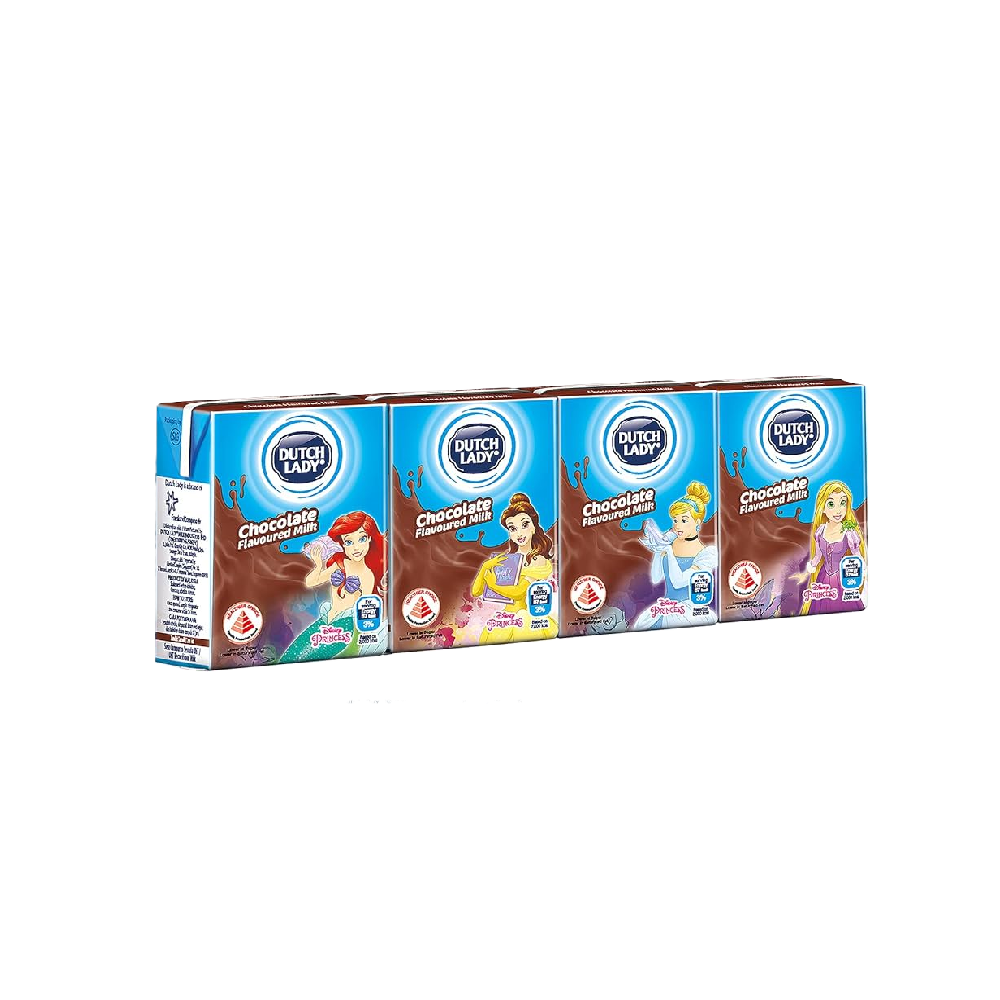 Dutch Lady - Princess Chocolate UHT Milk (4/pack) (125ml) (10/carton ...