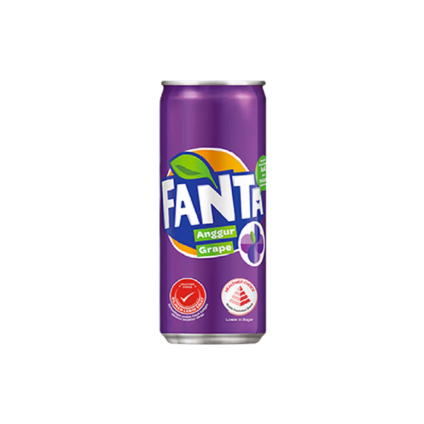 Fanta - Grape Can Drink (300ml) (24/carton) – TastySnackAsia