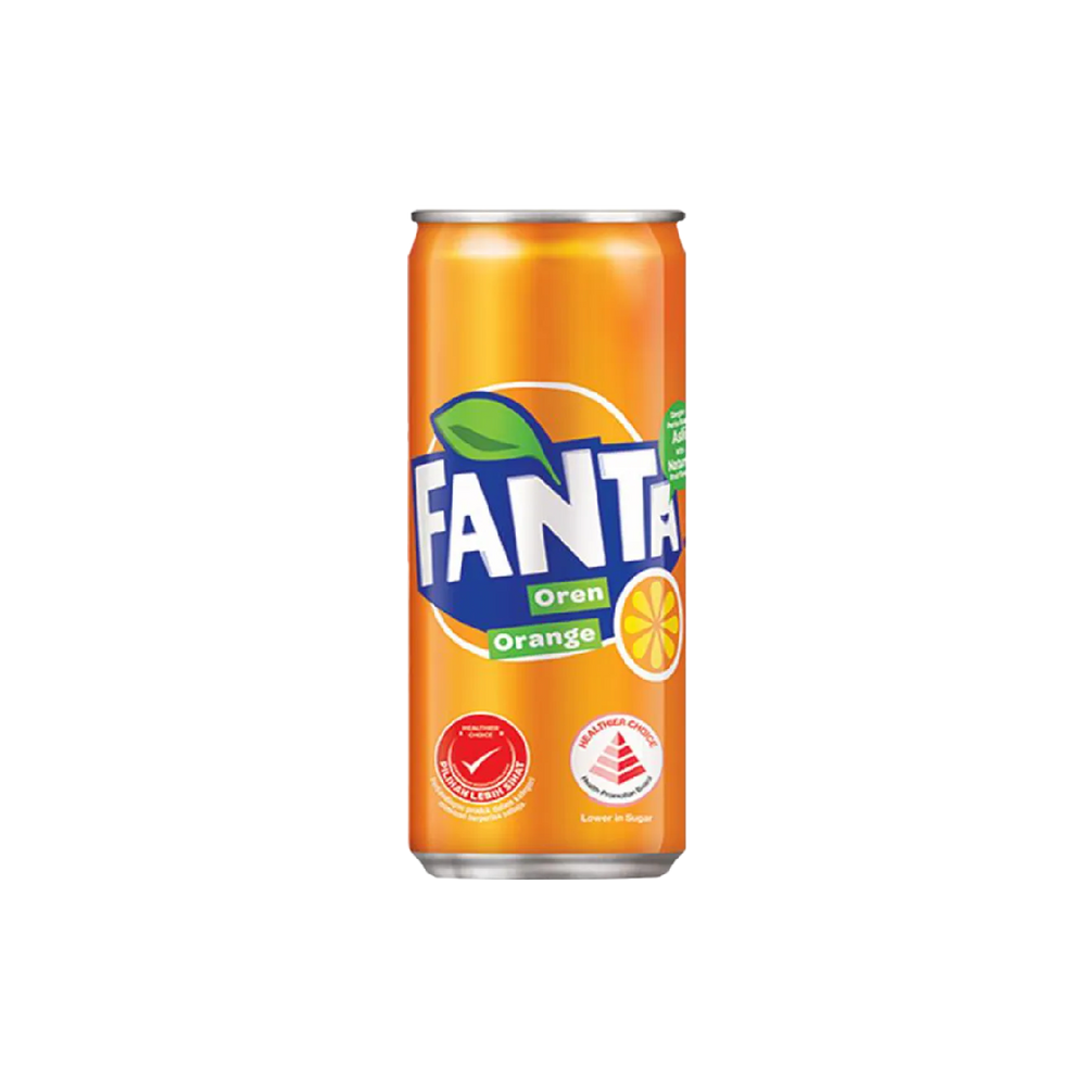 Fanta - Orange Can Drink (320ml) (24/carton) – Tasty Snack Asia