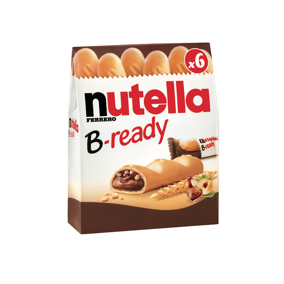 Ferrero Nutella - B-ready (132g) (16/carton) – Tasty Snack Asia