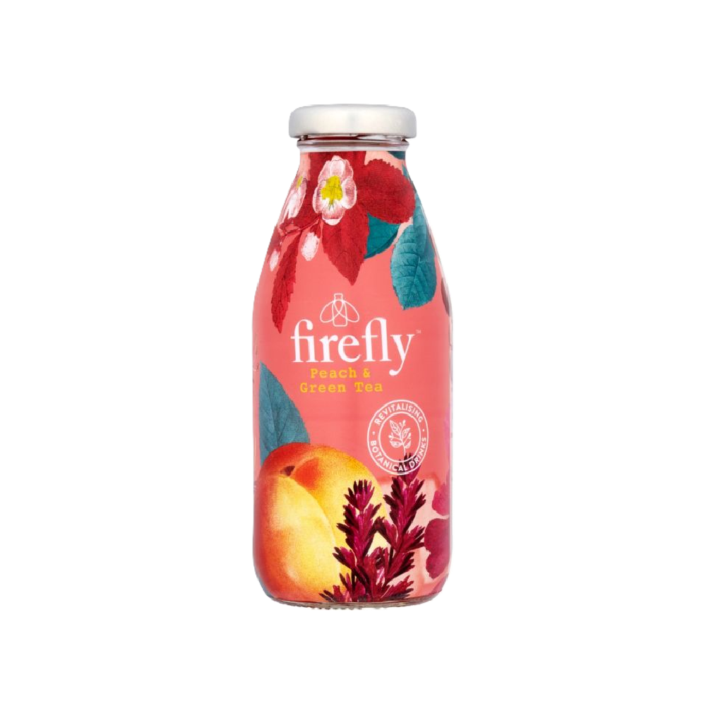 Firefly - Peach & Green Tea (330ml) (12/carton) – Tasty Snack Asia