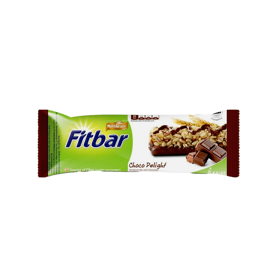Fitbar - Chocolate Multigrain Bar (20g) (72/carton) – Tasty Snack Asia