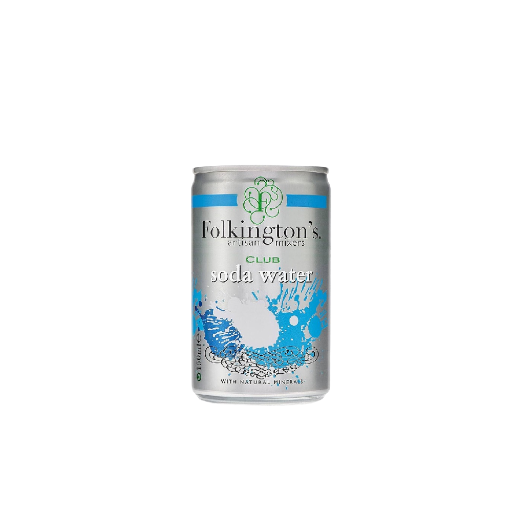 Folkington's - Club Soda Water (150ml) (24/carton) – Tasty Snack Asia