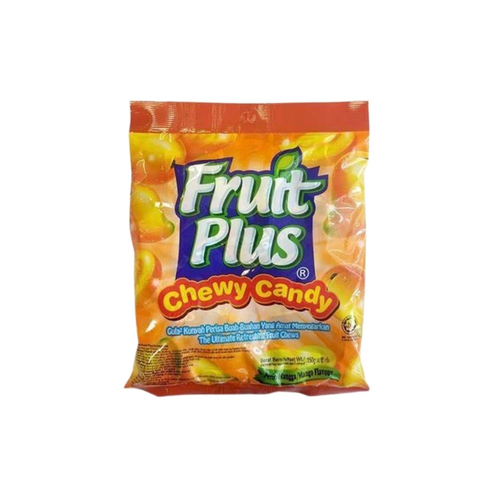 Fruit Plus - Mango Chewy Candy (120g) (12/carton) – Tasty Snack Asia